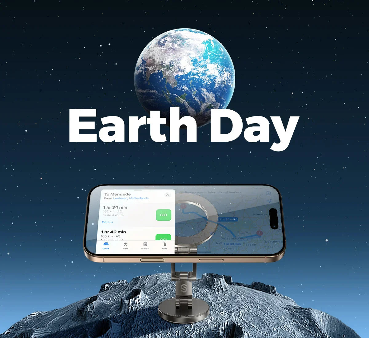 Earth Day Win: How Your Phone Mount Cuts Emissions